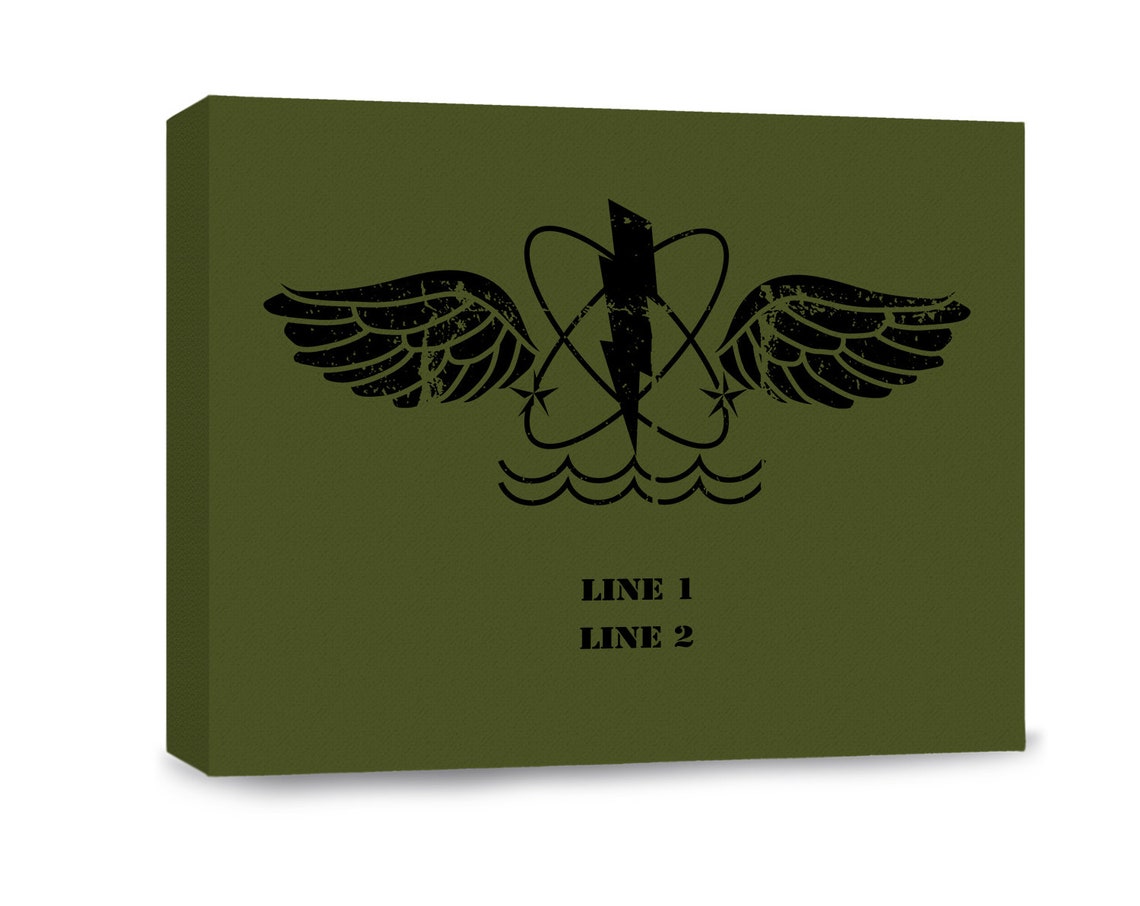 Naval Aircrewman AW Ratings Badge Customizable Gallery | Etsy