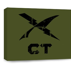 Navy Cryptologic Technician (CT) Ratings Badge Gallery Wrapped Canvas ...