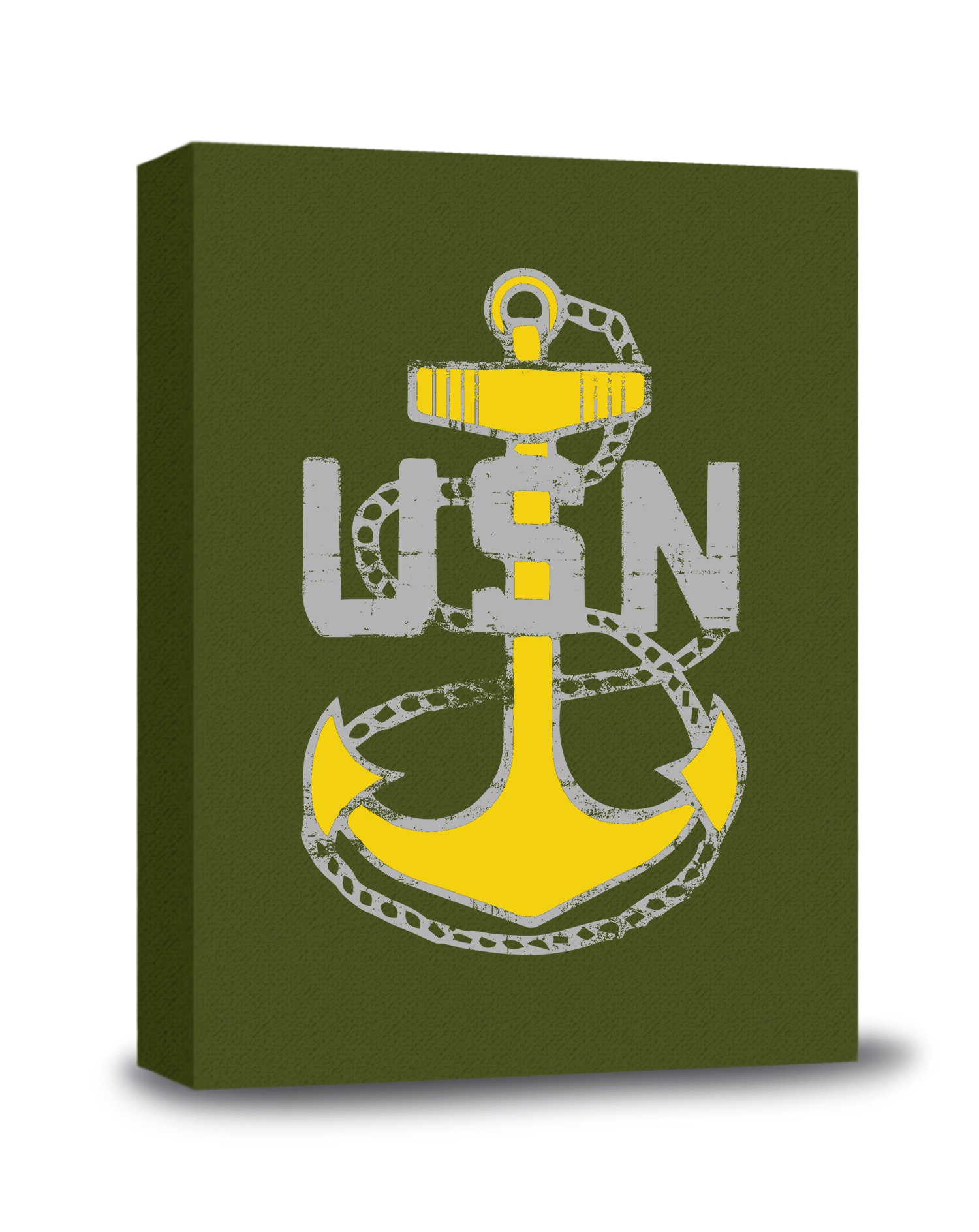Navy E7 Chief Petty Officer Rank Gallery Wrapped Canvas - Etsy Canada