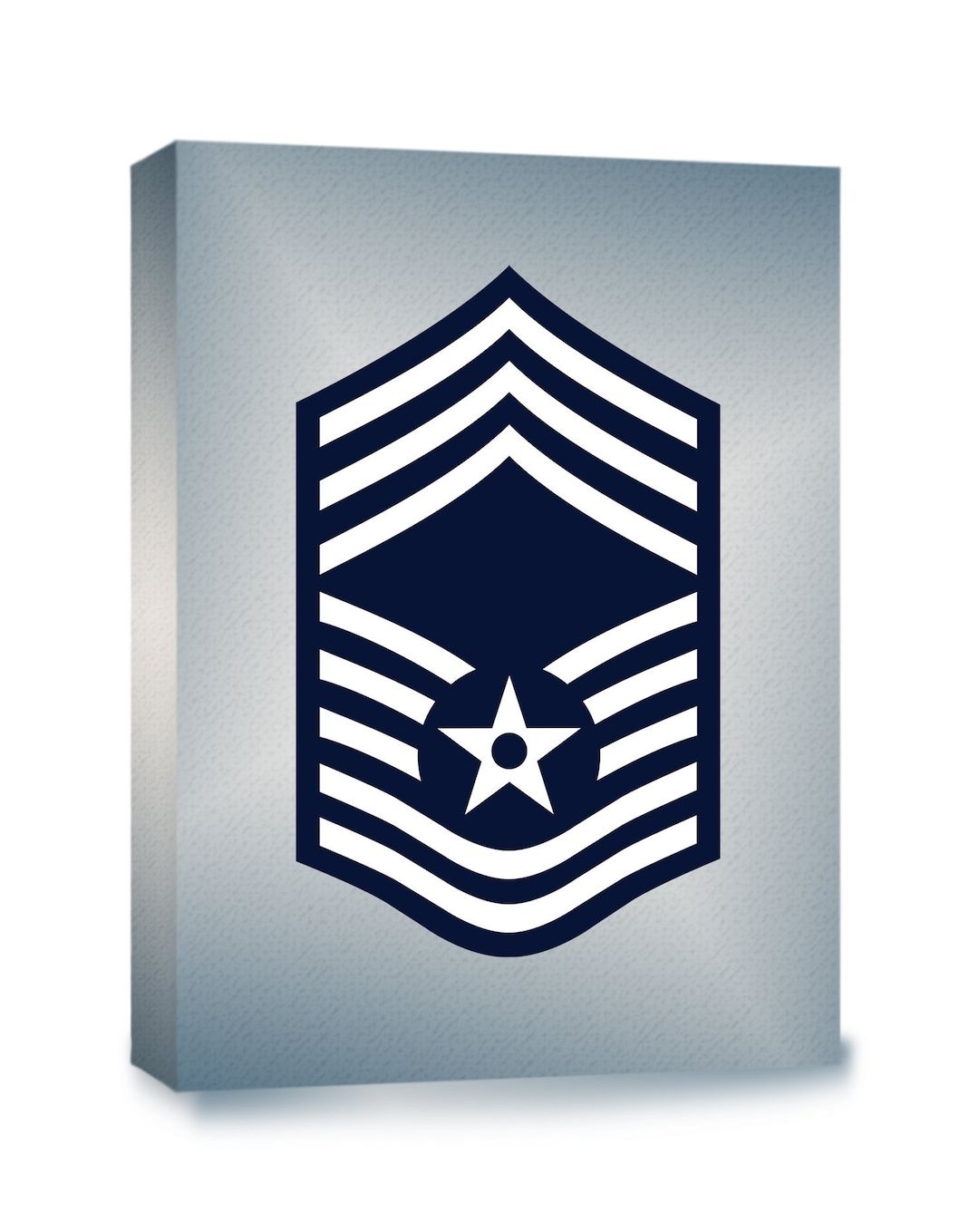 Air Force Chief Master Sergeant Rank Gallery Wrapped Canvas - Etsy