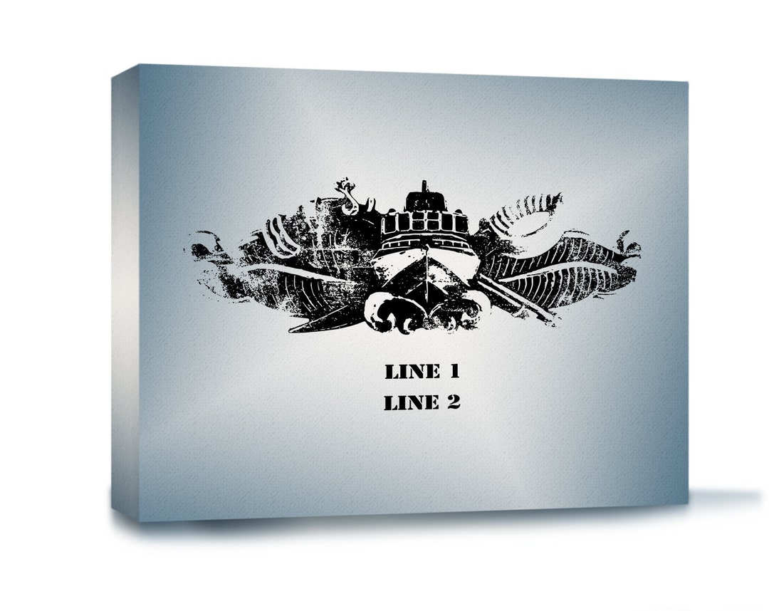 Navy Special Warfare Combatant-craft Crewman (SWCC) Badge Customizable ...