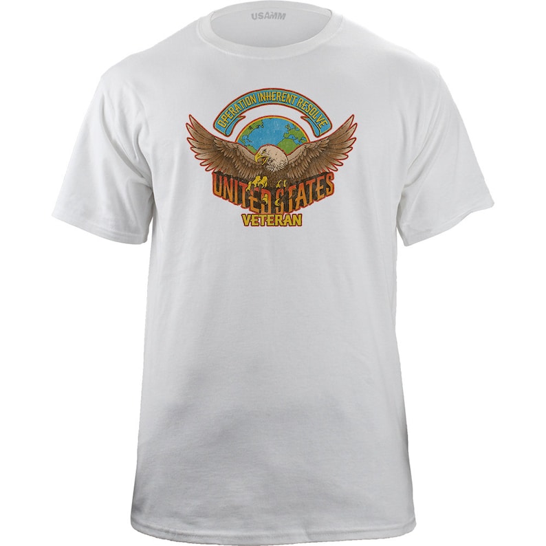 Operation Inherent Resolve Veteran Graphic T-shirt - Etsy