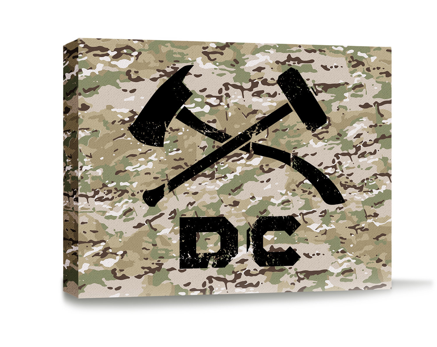 Navy Damage Controlman DC Ratings Badge Gallery Wrapped | Etsy