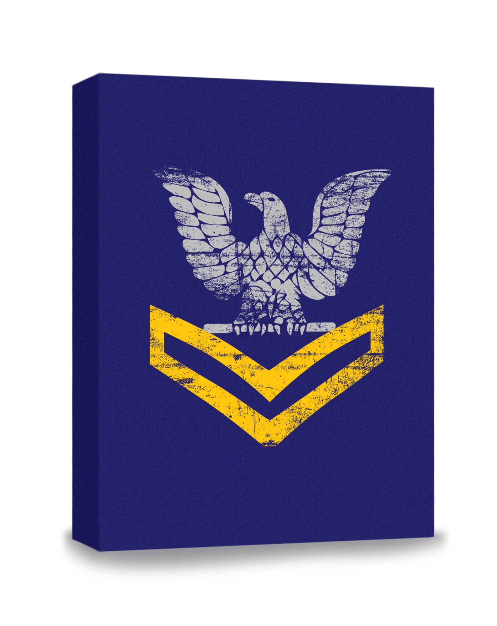 Navy E5 Petty Officer Second Class Rank Gallery Wrapped Canvas - Etsy