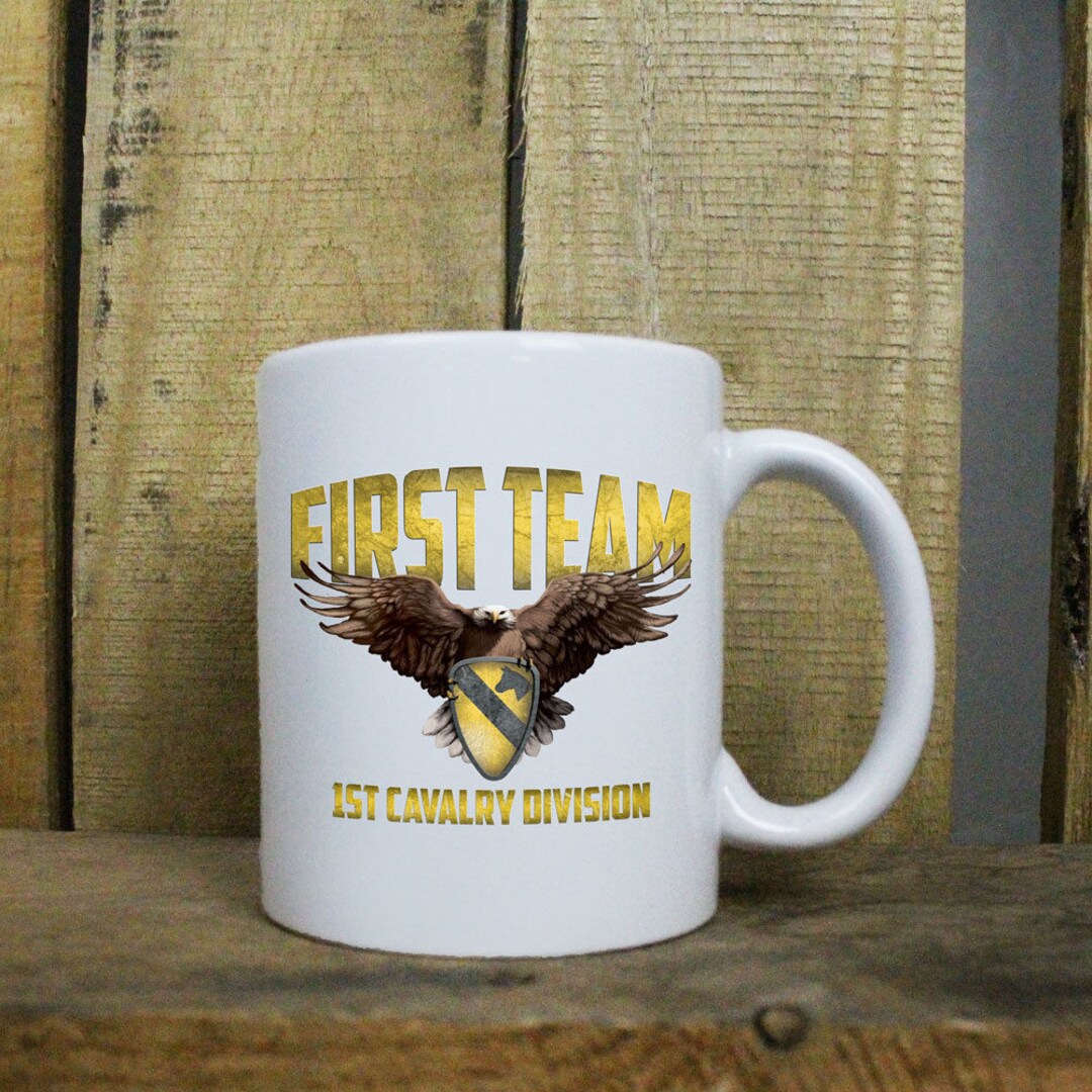 Original 1st Cavalry First Team Mug - Etsy