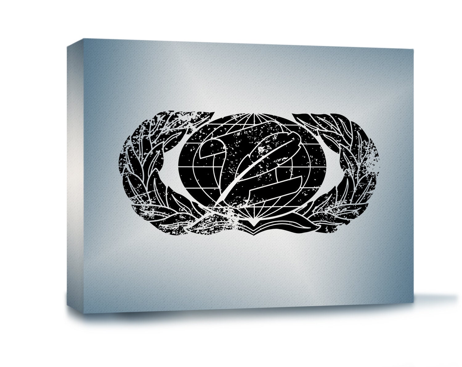 Air Force Information Management Badge Gallery Wrapped Canvas | Etsy