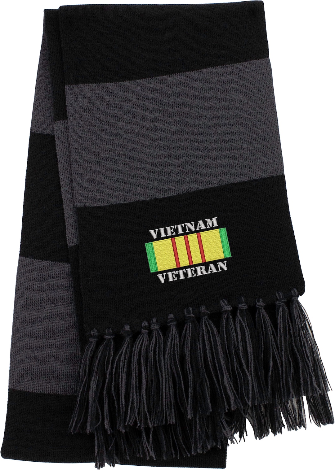 Vietnam Veteran Embroidered Ribbon Scarf - Etsy