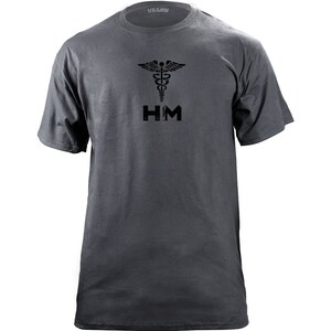Officially Licensed Navy Hospital Corpsman (HM) Rating Badge T-shirt - Etsy