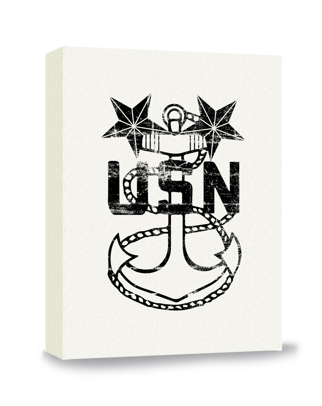 Navy E9 Master Chief Petty Officer Rank Gallery Wrapped Canvas - Etsy