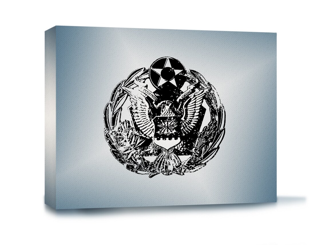 Air Force Headquarters Badge Gallery Wrapped Canvas - Etsy