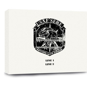 Customizable Air Force SERE Badge Gallery Wrapped Canvas - Etsy