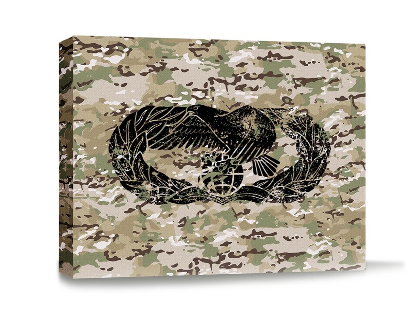 Air Force Transportation Badge Gallery Wrapped Canvas - Etsy