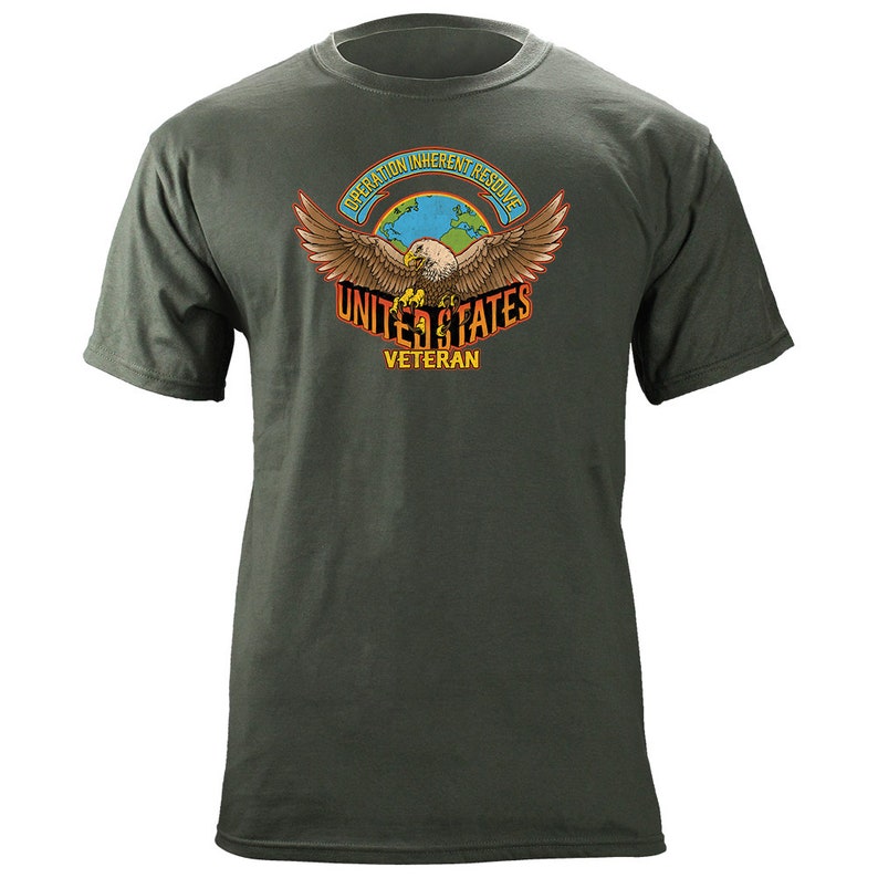 Operation Inherent Resolve Veteran Graphic T-shirt - Etsy