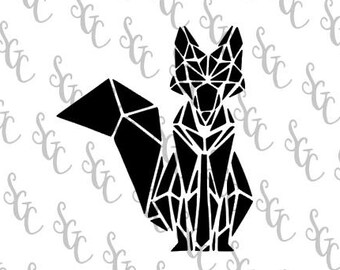 Fox stencil | Etsy