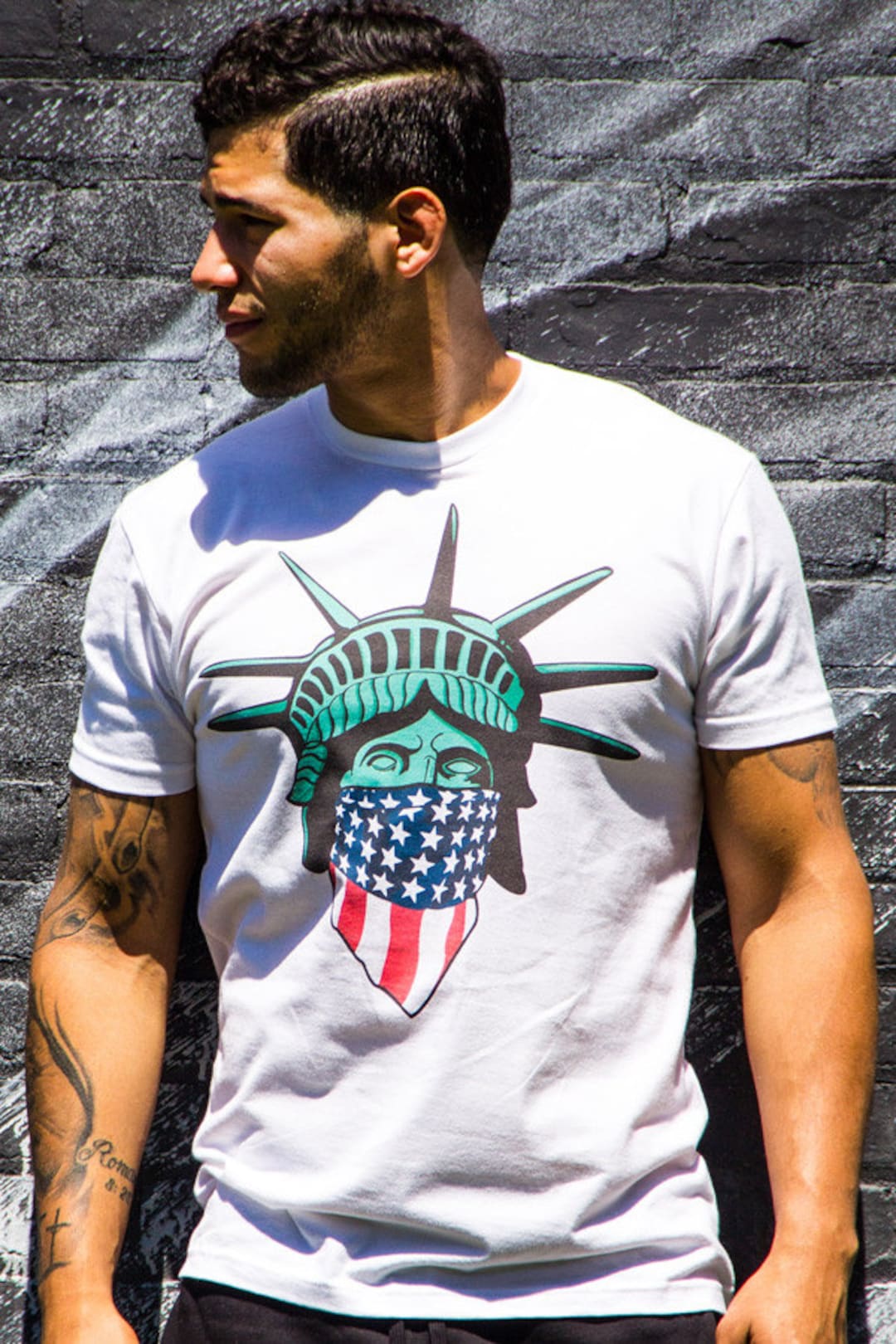 Statue of Liberty USA Bandana - Etsy