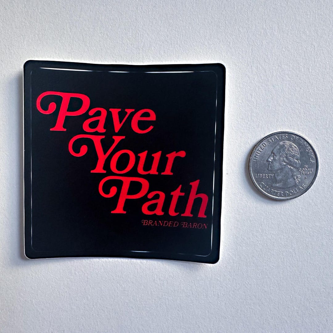 Pave Your Path Stickers - Etsy
