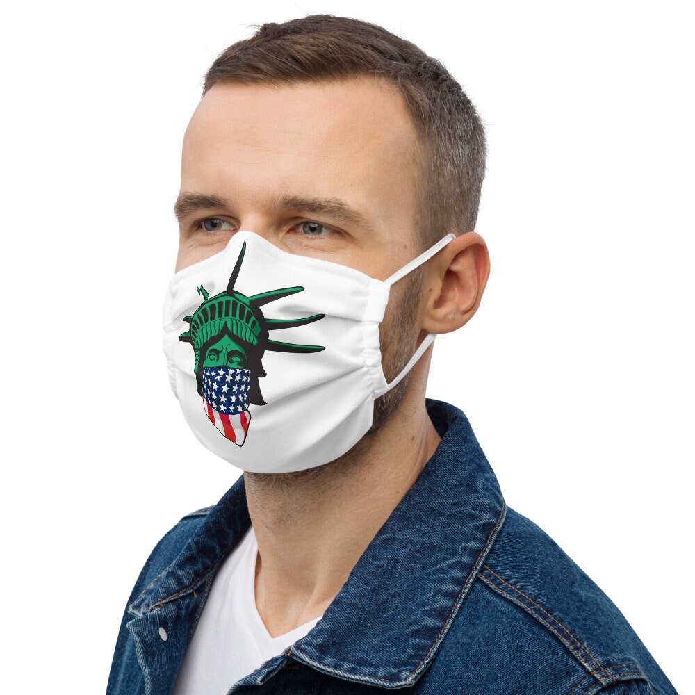 Statue of Liberty Face Mask - Etsy UK