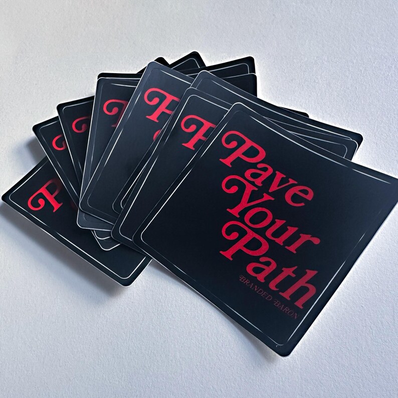 Pave Your Path Stickers - Etsy