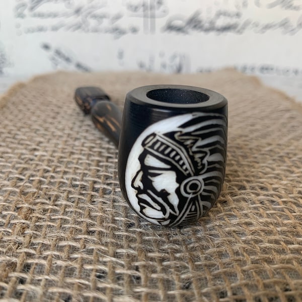 Indian Smoking Pipe - Etsy