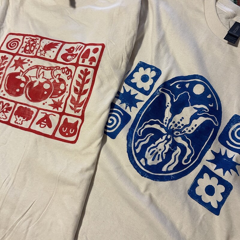Block Printed Shirt - Etsy