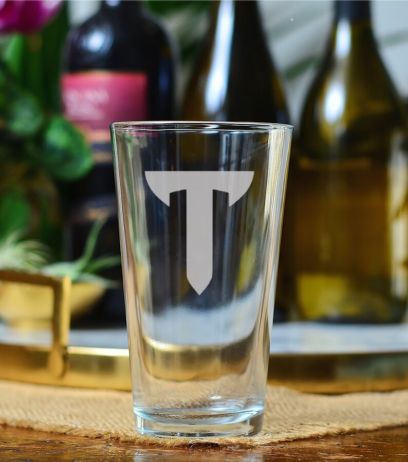 Troy University Barware Troy Alabama Glass Etching Troy State Stemless ...