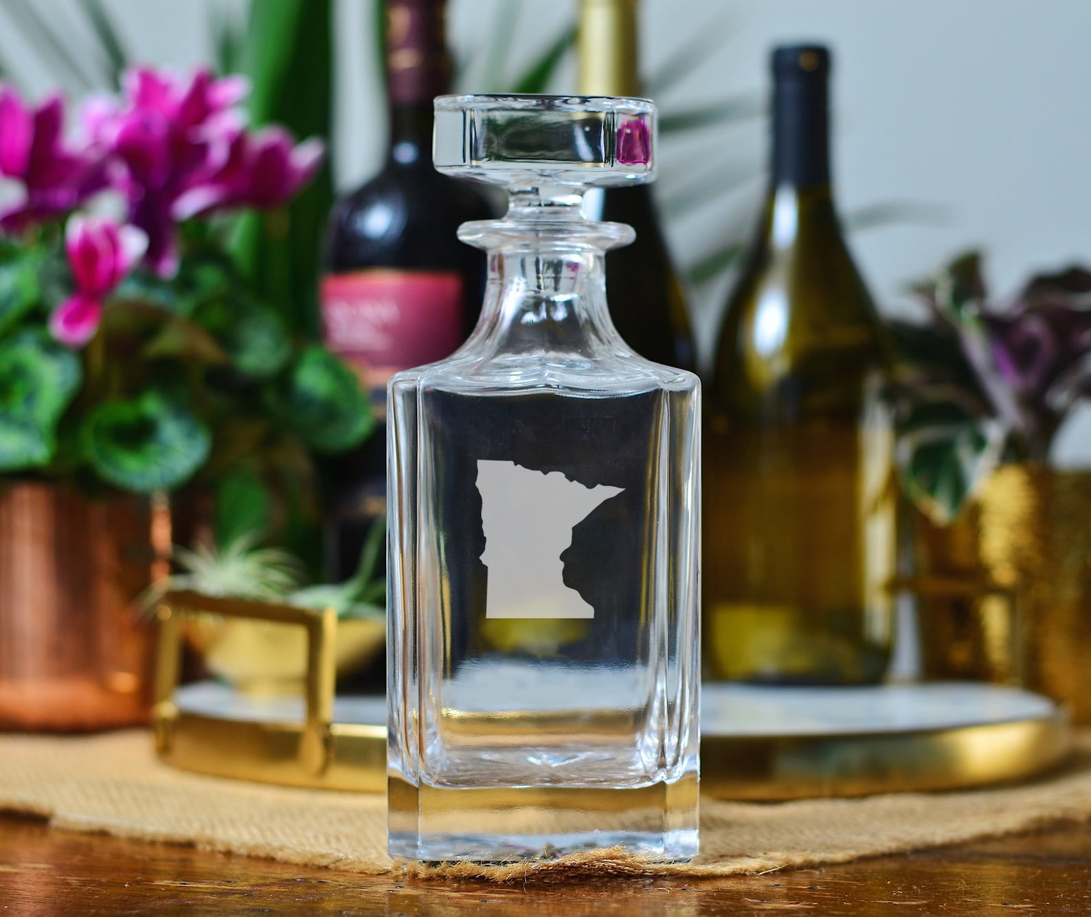 State of Minnesota Glassware University of Minnesota Golden Gophers ...