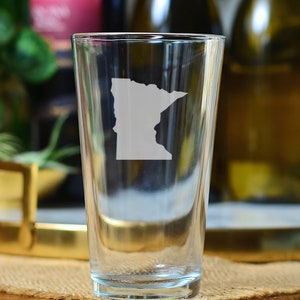 State of Minnesota Glassware; University of Minnesota Golden Gophers ...
