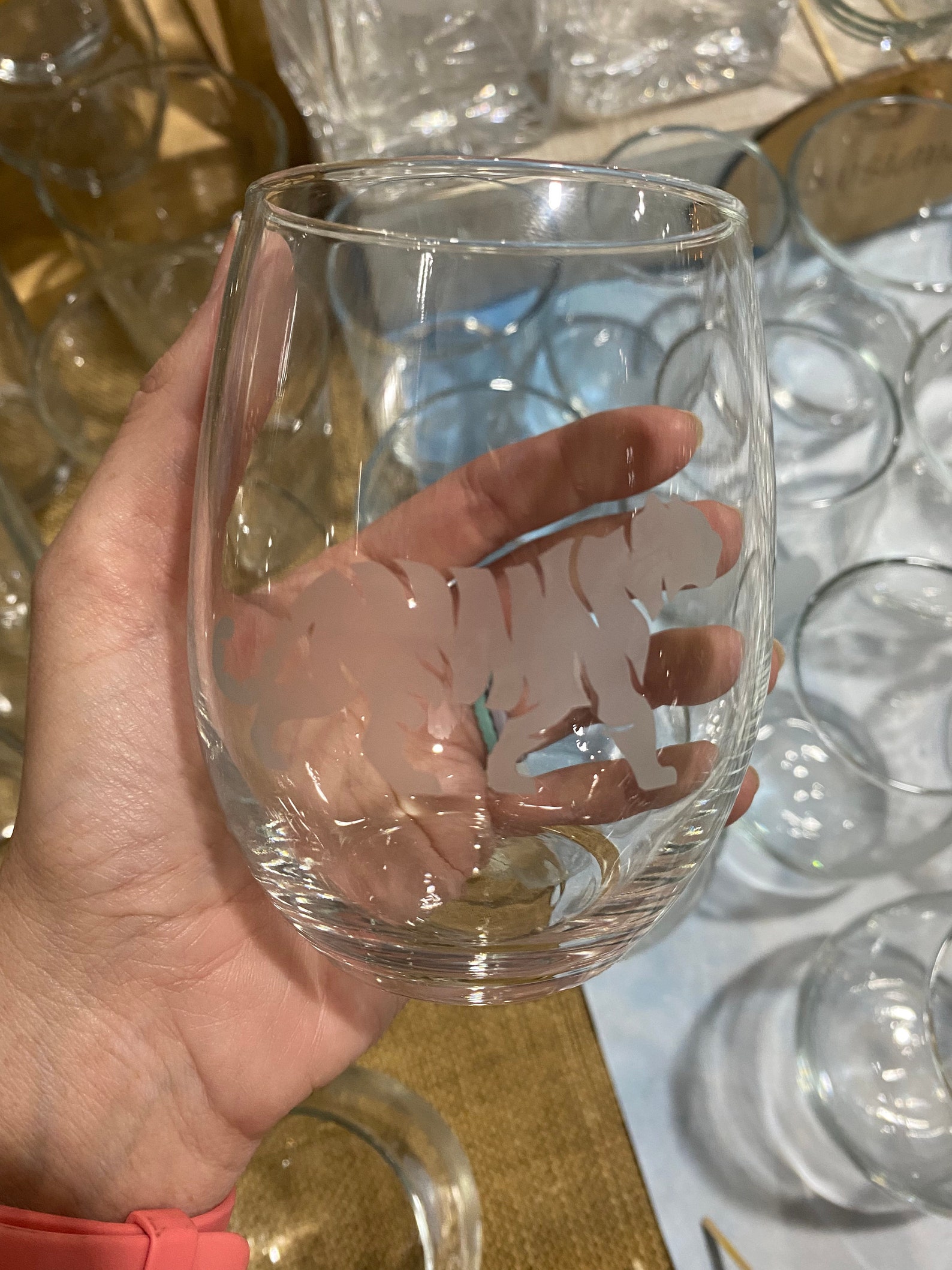 State of Louisianna Barware; LSU Tiger Glassware; New Orleans Glasses ...