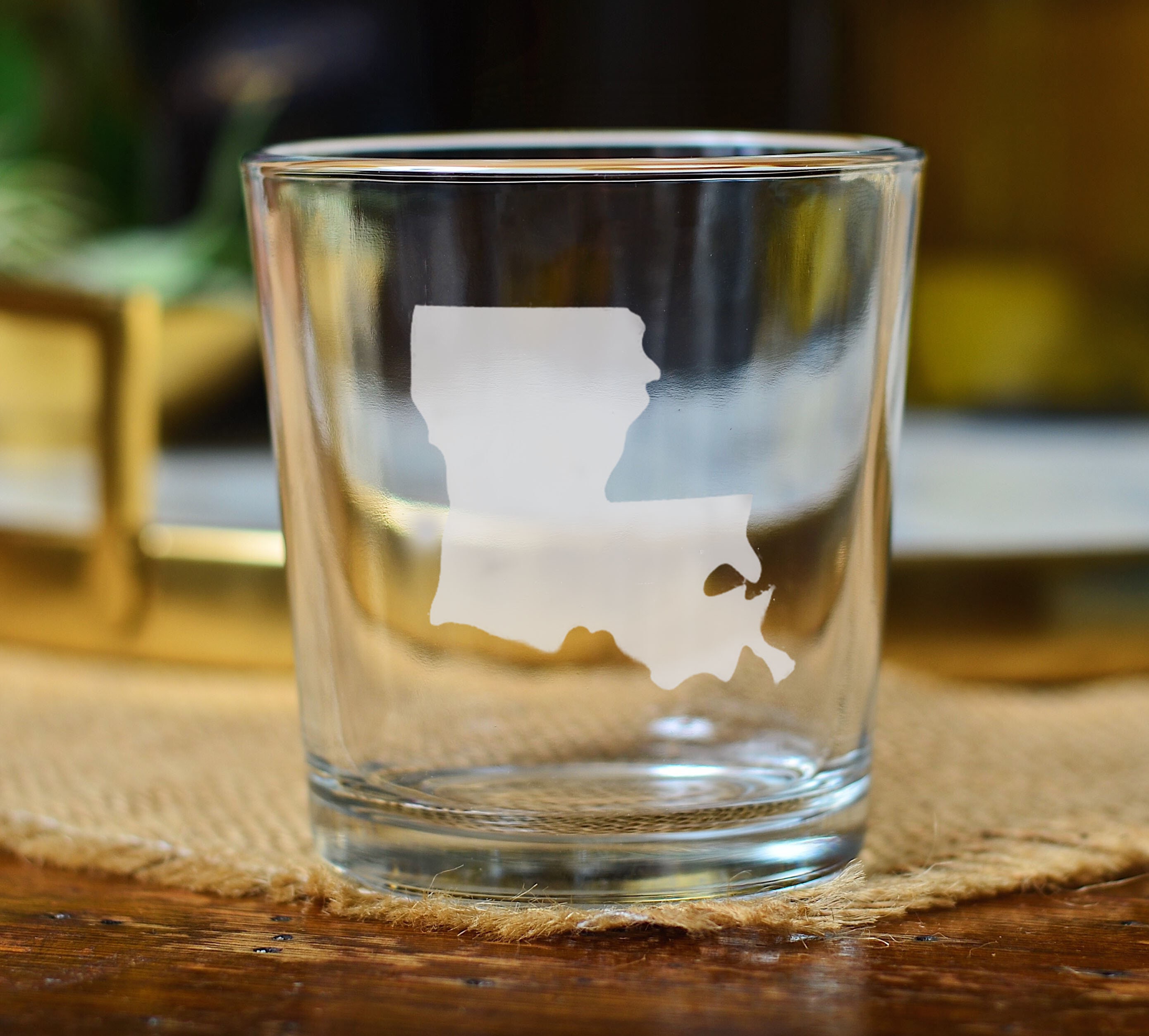 State of Louisianna Barware; LSU Tiger Glassware; New Orleans Glasses ...