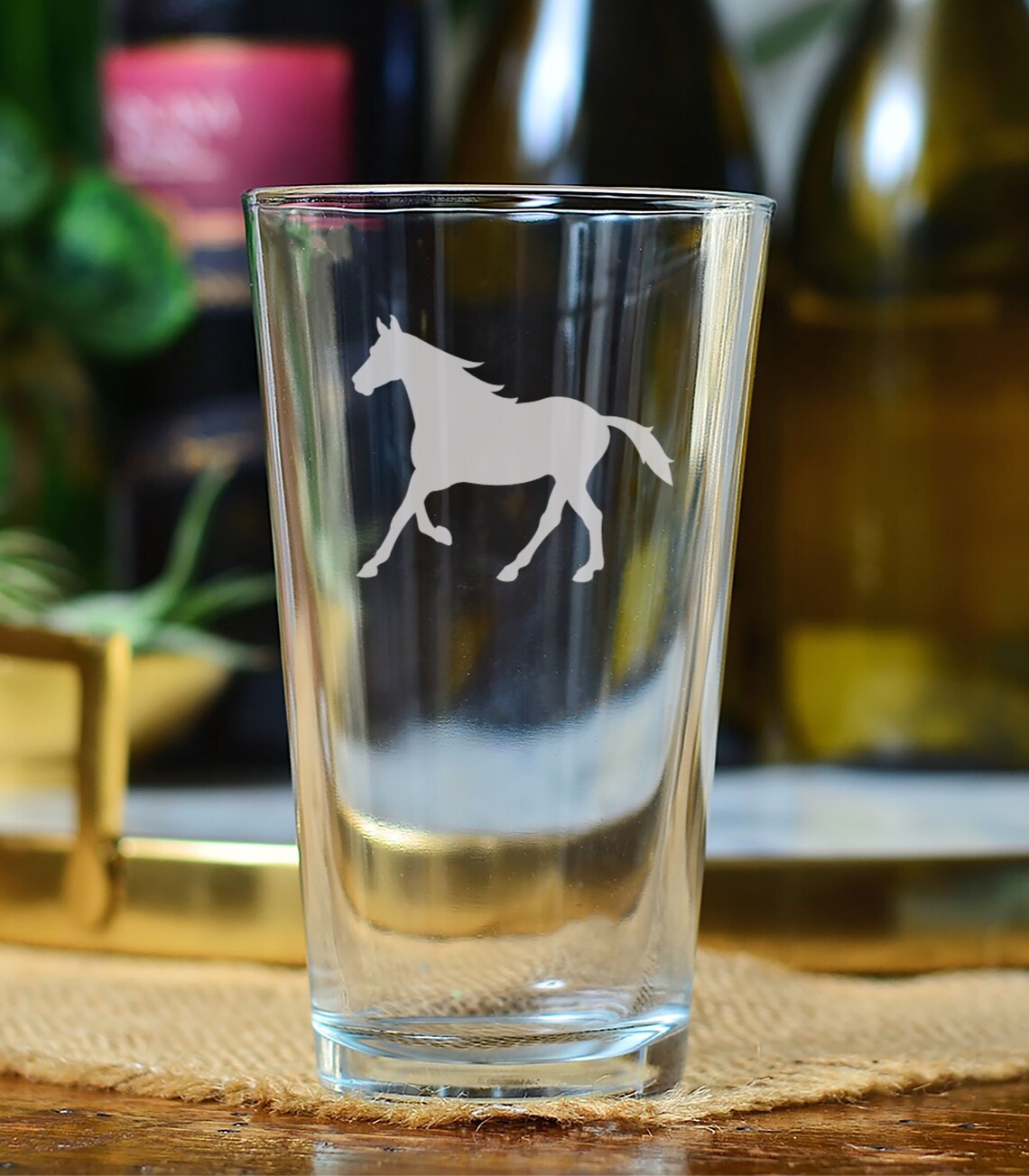 Farm Animal Glasses; Goat Pig Cow Horse Rooster Chicken Kitchen Barware ...