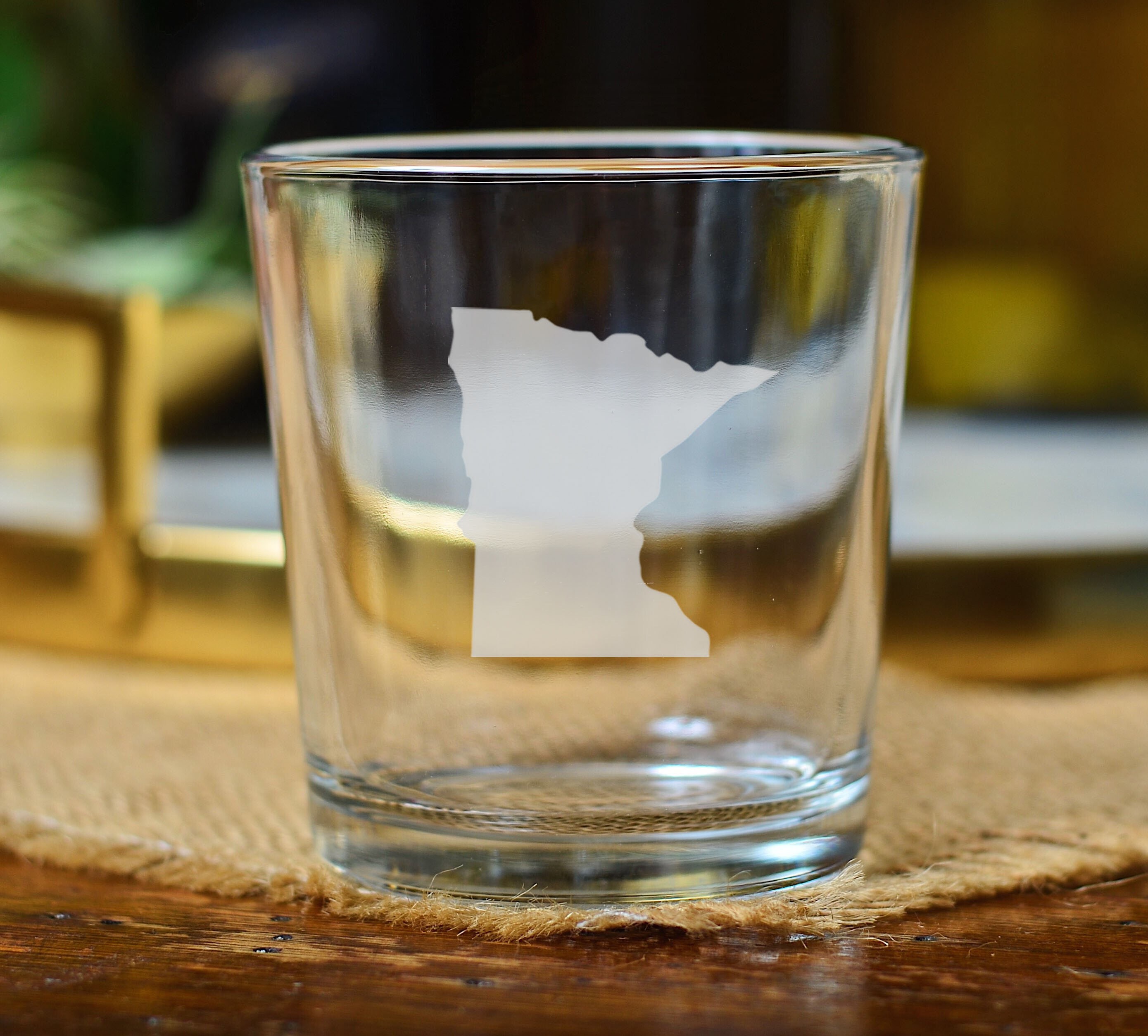 State of Minnesota Glassware University of Minnesota Golden Gophers ...