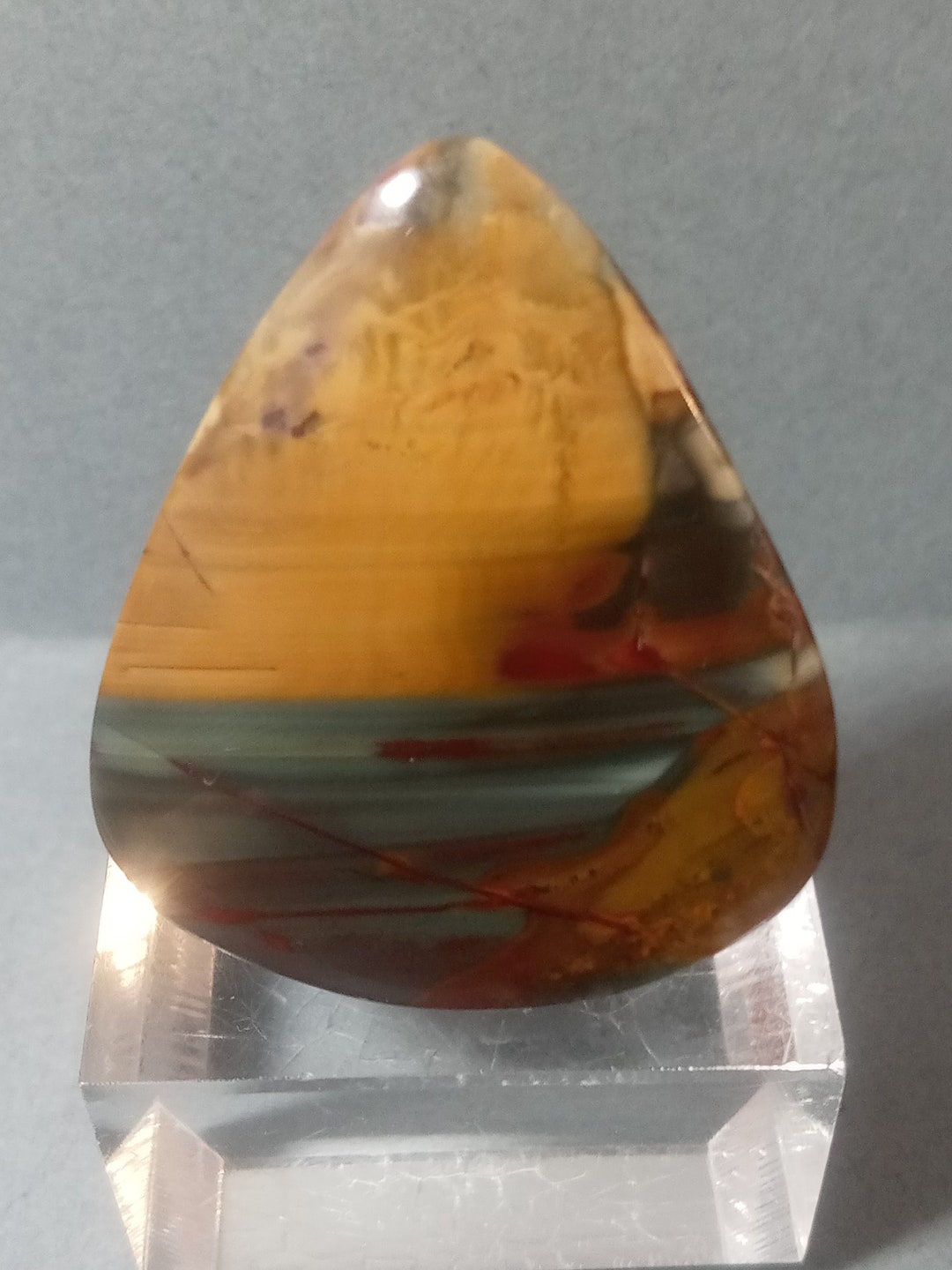 Morrisonite Picture Porcelain Jasper Cabochon - Rare & Unique! - Etsy