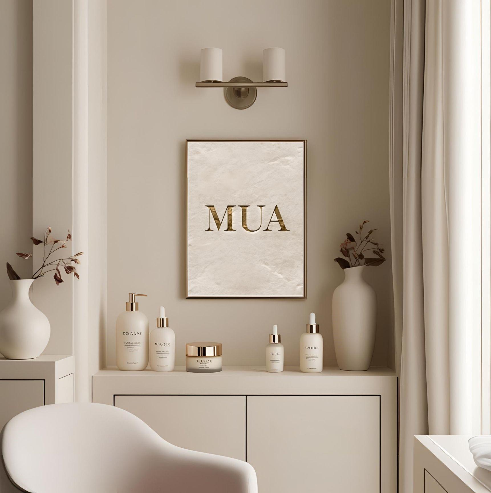 MUA Wall Art: Printable Decor for Makeup Artists, Beauty Rooms, and ...