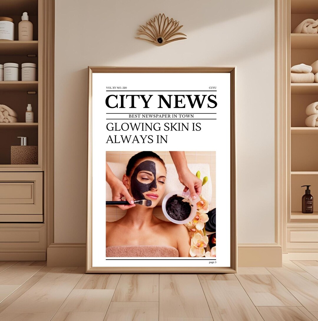 Skincare Poster, Spa Wall Art, Beauty Salon/esthetician Decor. Spa ...