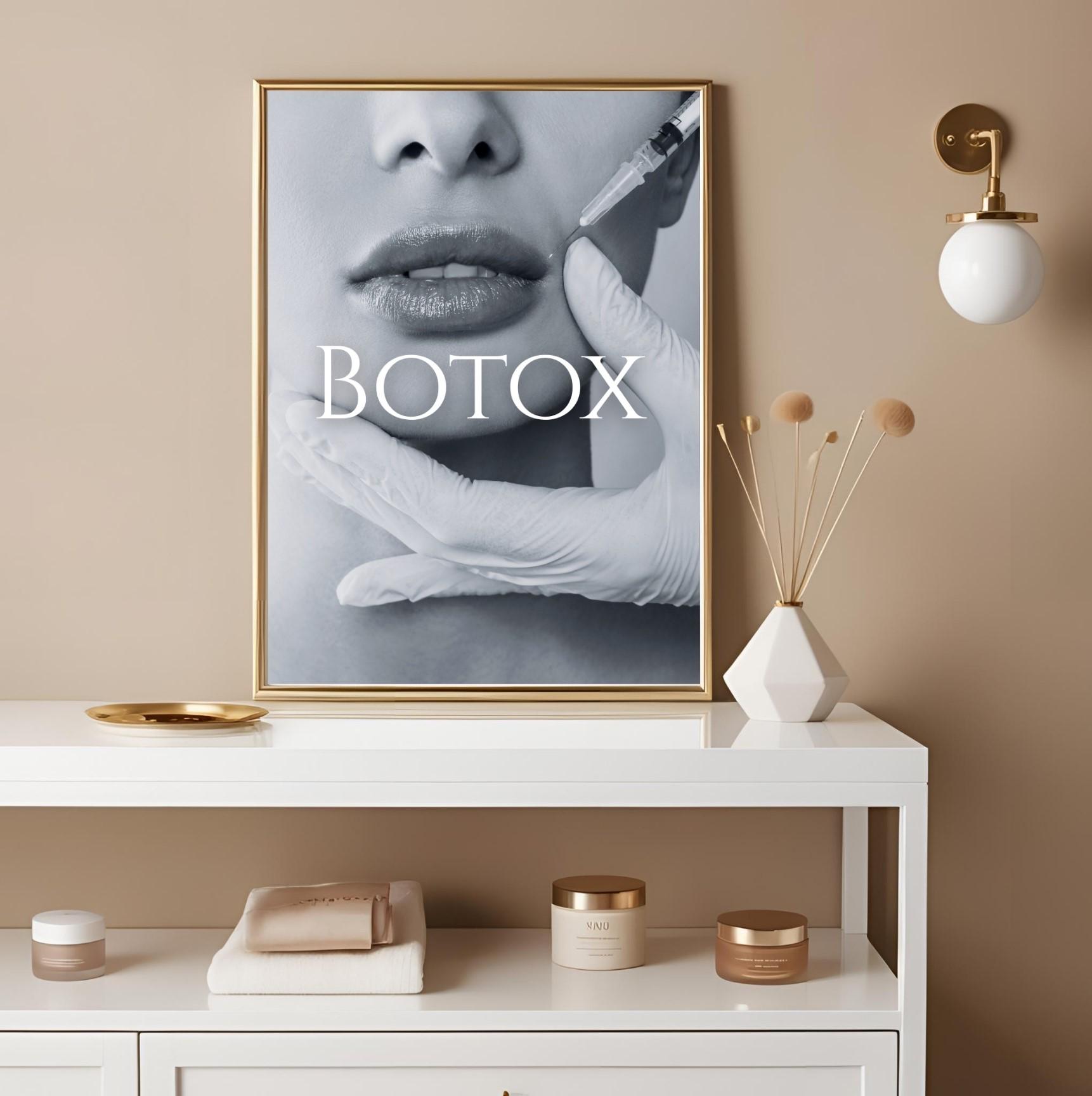 Lip Fillers & Botox Wall Art | Med Spa Decor | Aesthetic Clinic and ...