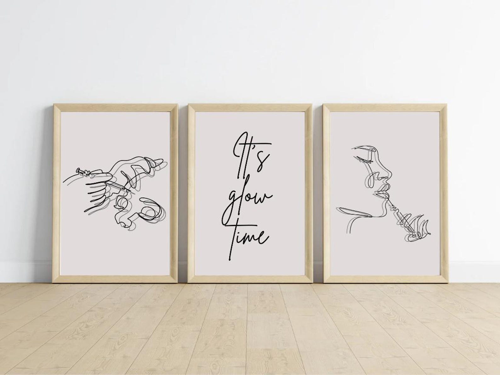 Set of 3 | Fillers & Botox Wall Art | Med Spa Decor | Beauty Injector ...
