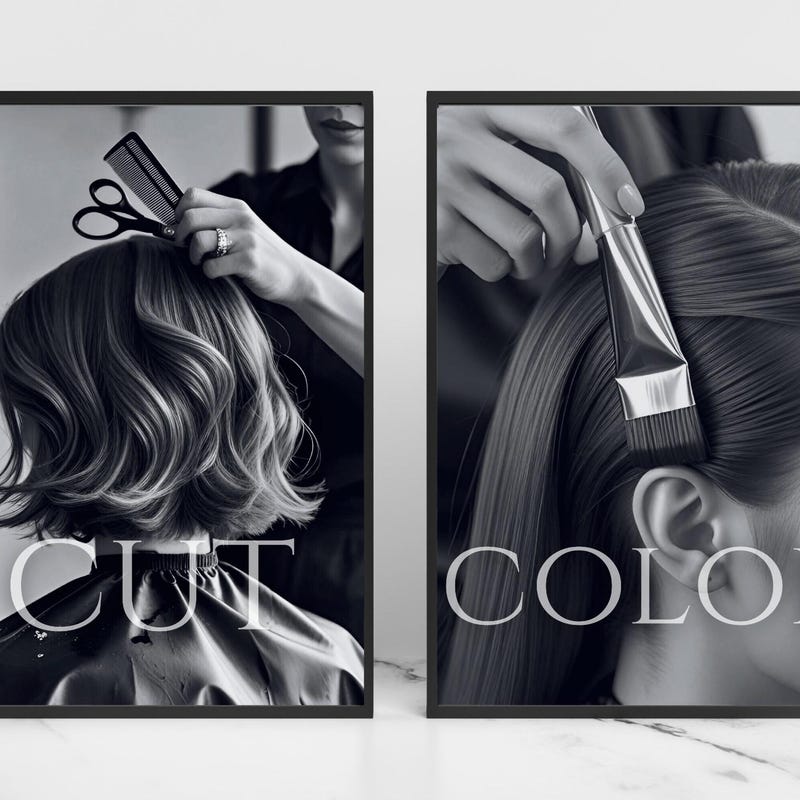 Hair Stylist Studio Decor - Etsy