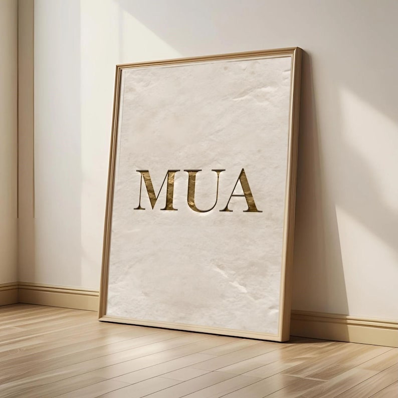 MUA Wall Art: Printable Decor for Makeup Artists, Beauty Rooms, and ...
