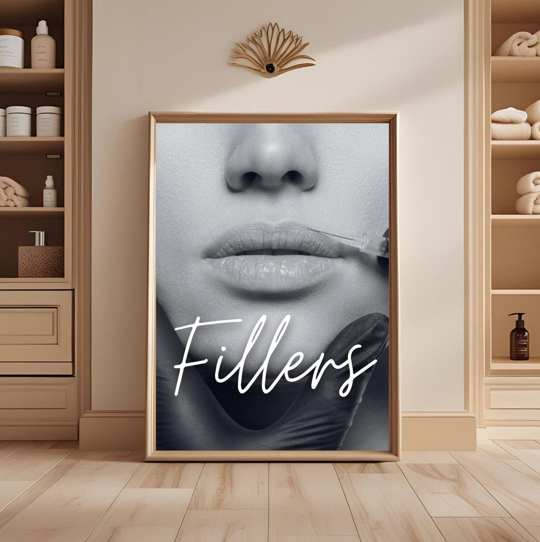 Lip Fillers Wall Art: Printable Med Spa & Injector Office Decor - Etsy