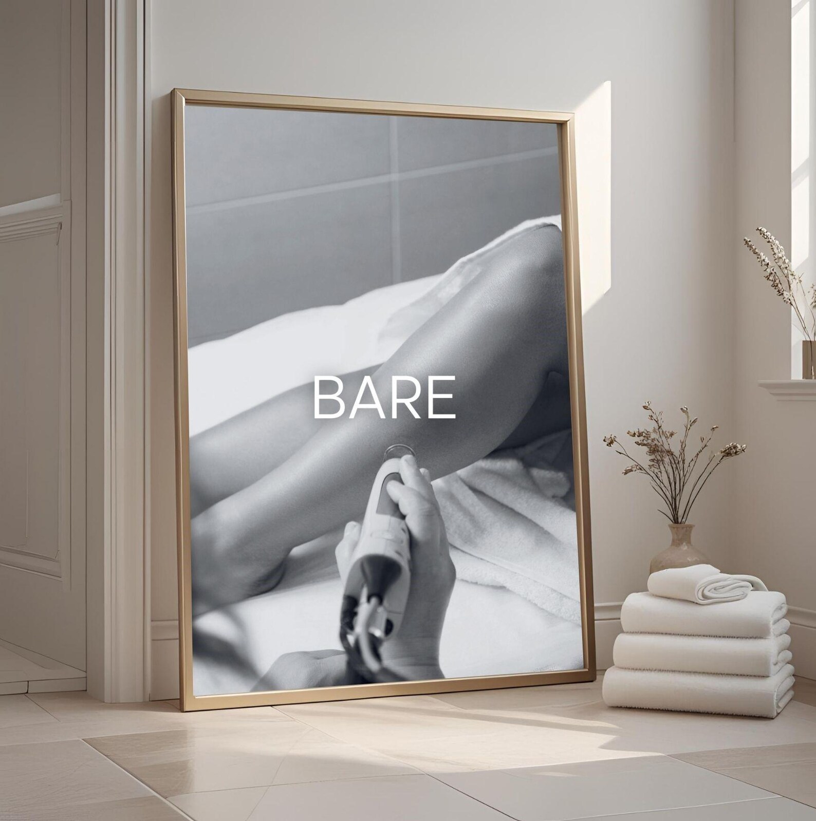Printable Laser Hair Removal Wall Art | Set of 3 | Esthetician Spa ...