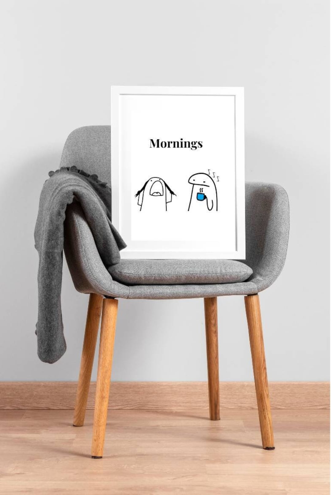 Flork meme Deformitos morning Meme Funny wall art humor - Etsy Portugal