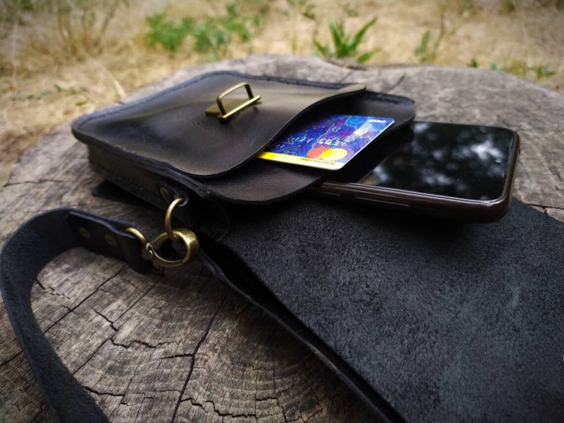 Leather Phone Cases Gift for Her Leather Phone Bags | Etsy