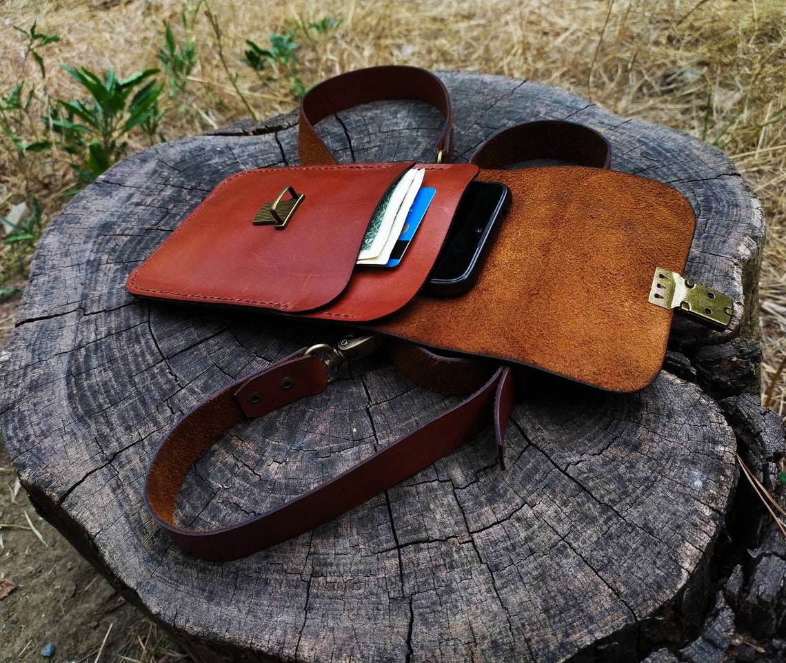 Leather Phone Cases Gift for Her Leather Phone Bags - Etsy