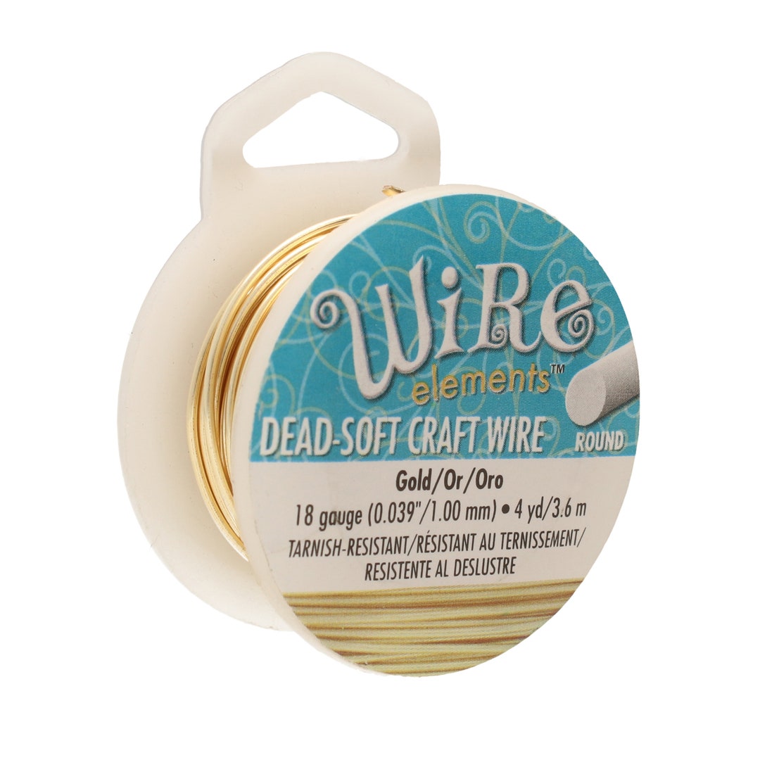 The Beadsmith Wire Elements Craft Wire Tarnish Resistant, Soft Temper ...