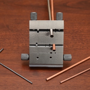 The Beadsmith Miter Cutting Vise Jig– Steel, F/ Filing Small Metal ...