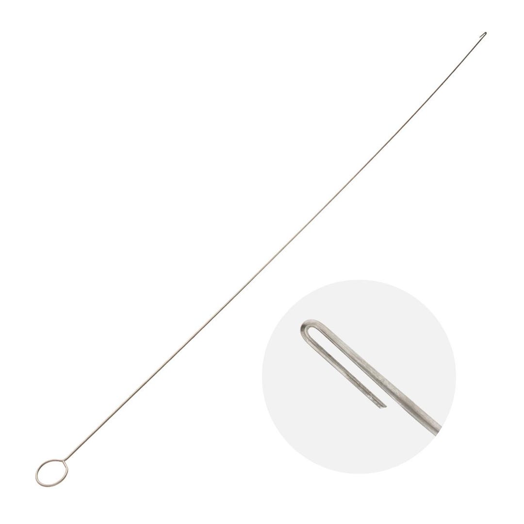 The Beadsmith Hook Eye Needle – Basic Elements – 6.75” Long Extra Fine ...