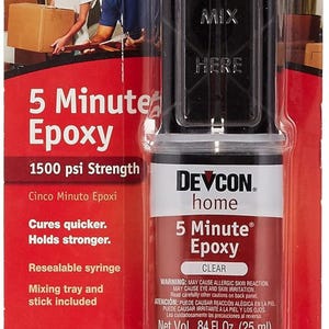 ITW Devcon 20845 High Strength Epoxy Anchoring Adhesive, 1-pack, Clear ...