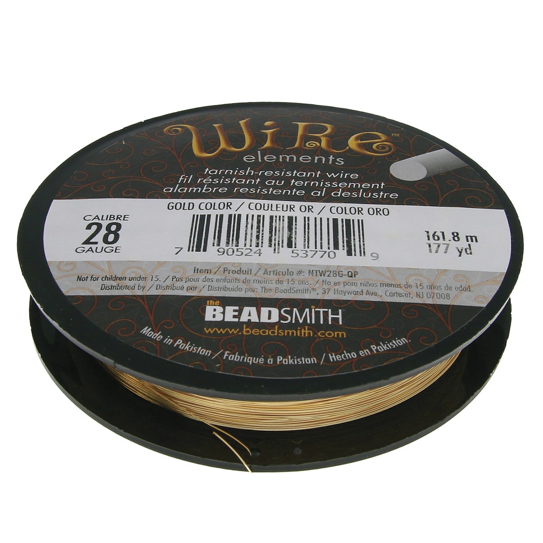 The Beadsmith Wire Elements 28-gauge Lacquered Tarnish-resistant Copper ...