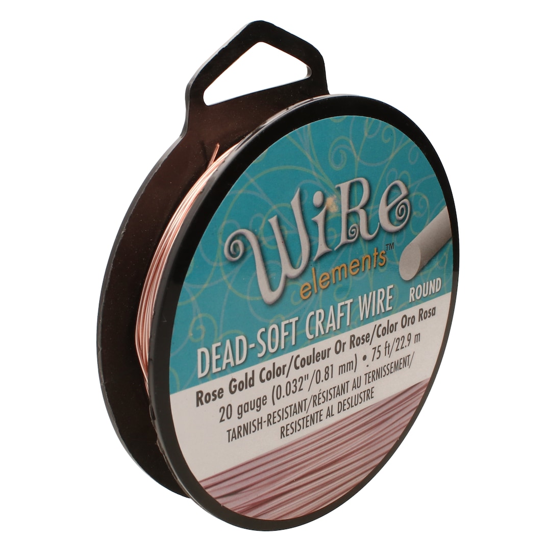 The Beadsmith Wire Elements Craft Wire Tarnish Resistant, Soft Temper ...