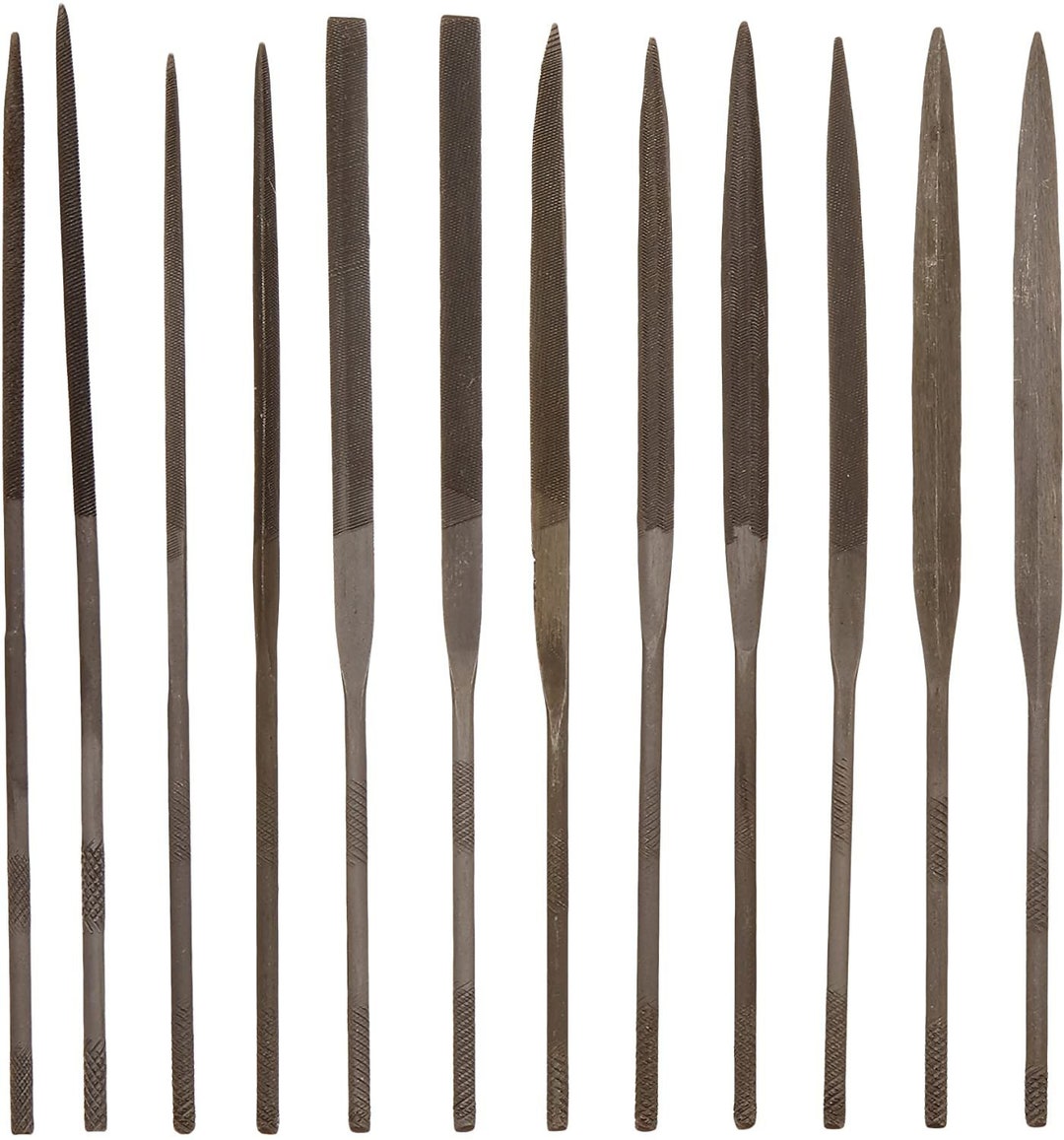 The Beadsmith Needle File Set, 12-piece Hand Metal Files, Steel Set - Etsy